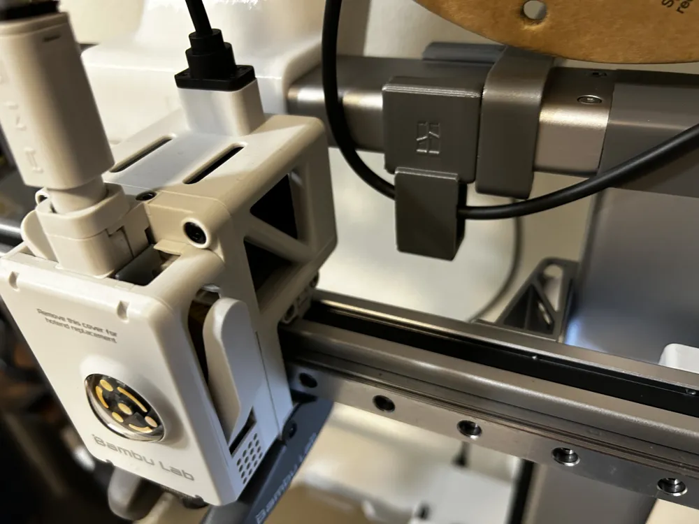 A1 Toolhead Cable guide Remixed by dabigloosa - MakerWorld