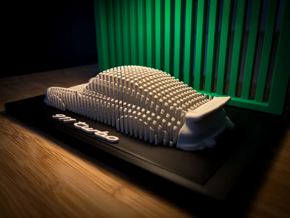 Porsche 911 Turbo - Layered Car Art by ShapeShift 3D Creations ...