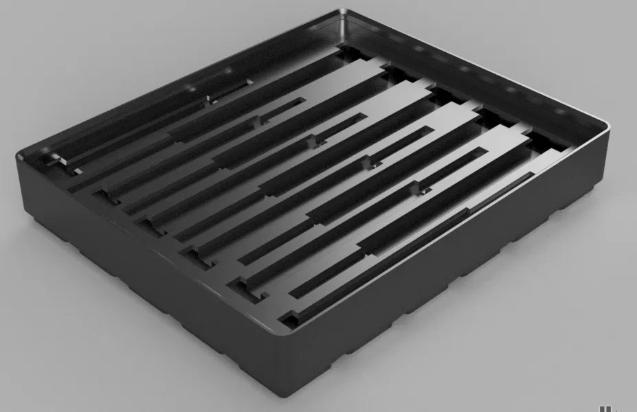 Precision Screwdriver Holder Gridfinity 2.5x3 by Spennolio - MakerWorld