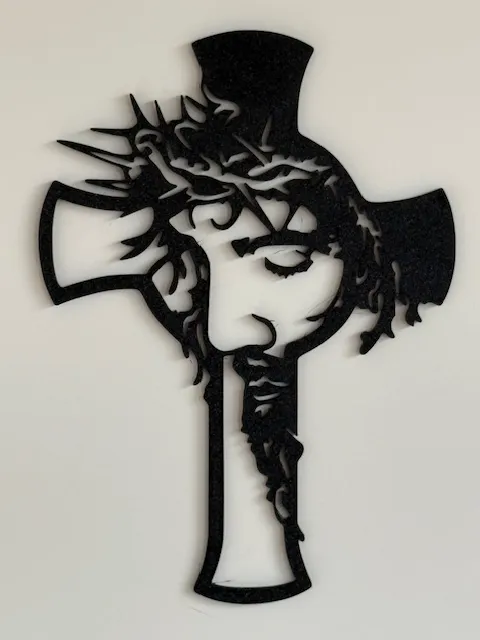 Cross Wall Art 2 - Free 3D Print Model - MakerWorld