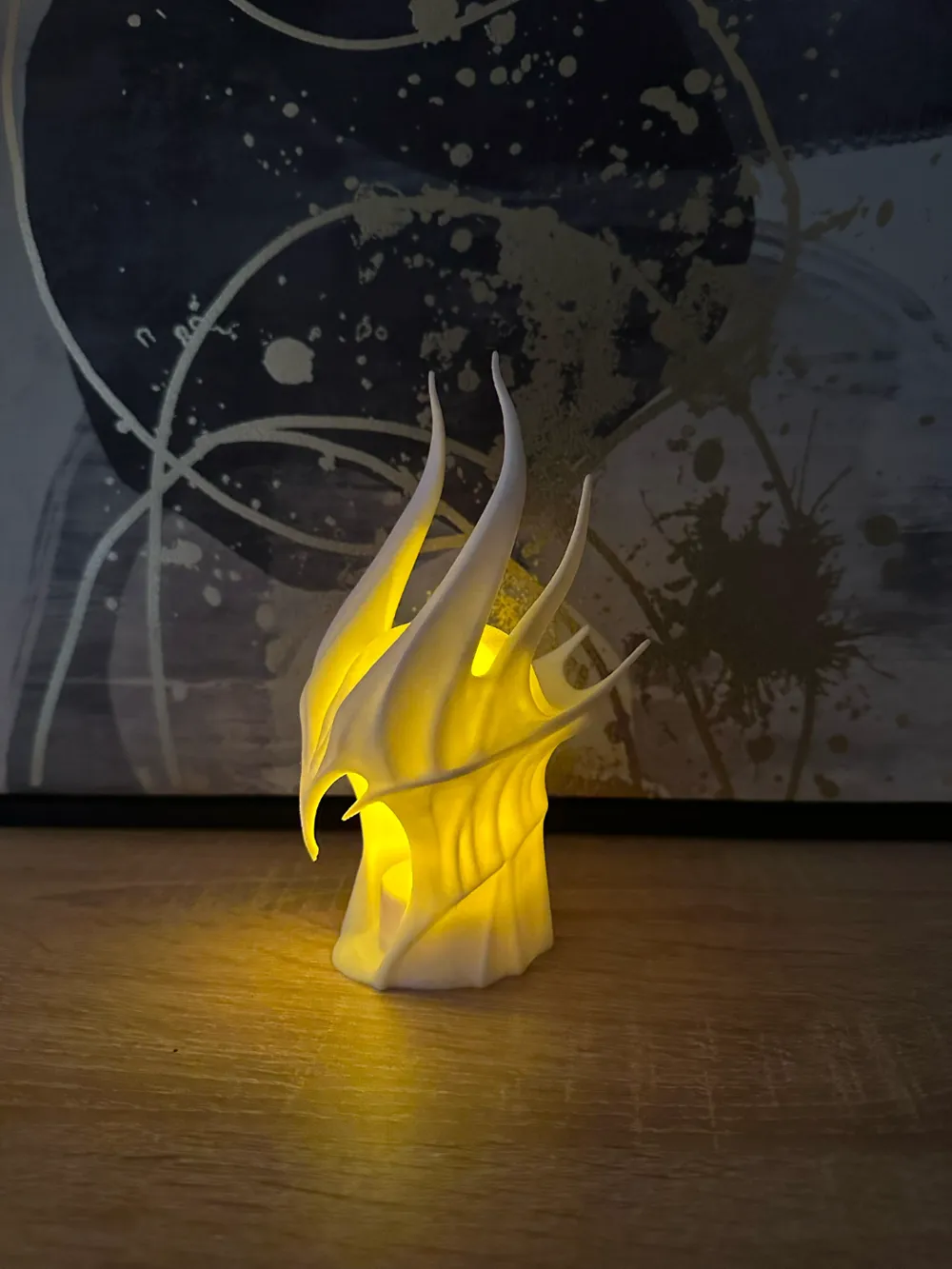 Sauron Helmet Home Decore ( Tea Light Assamble) by Joka14 MakerWorld ...