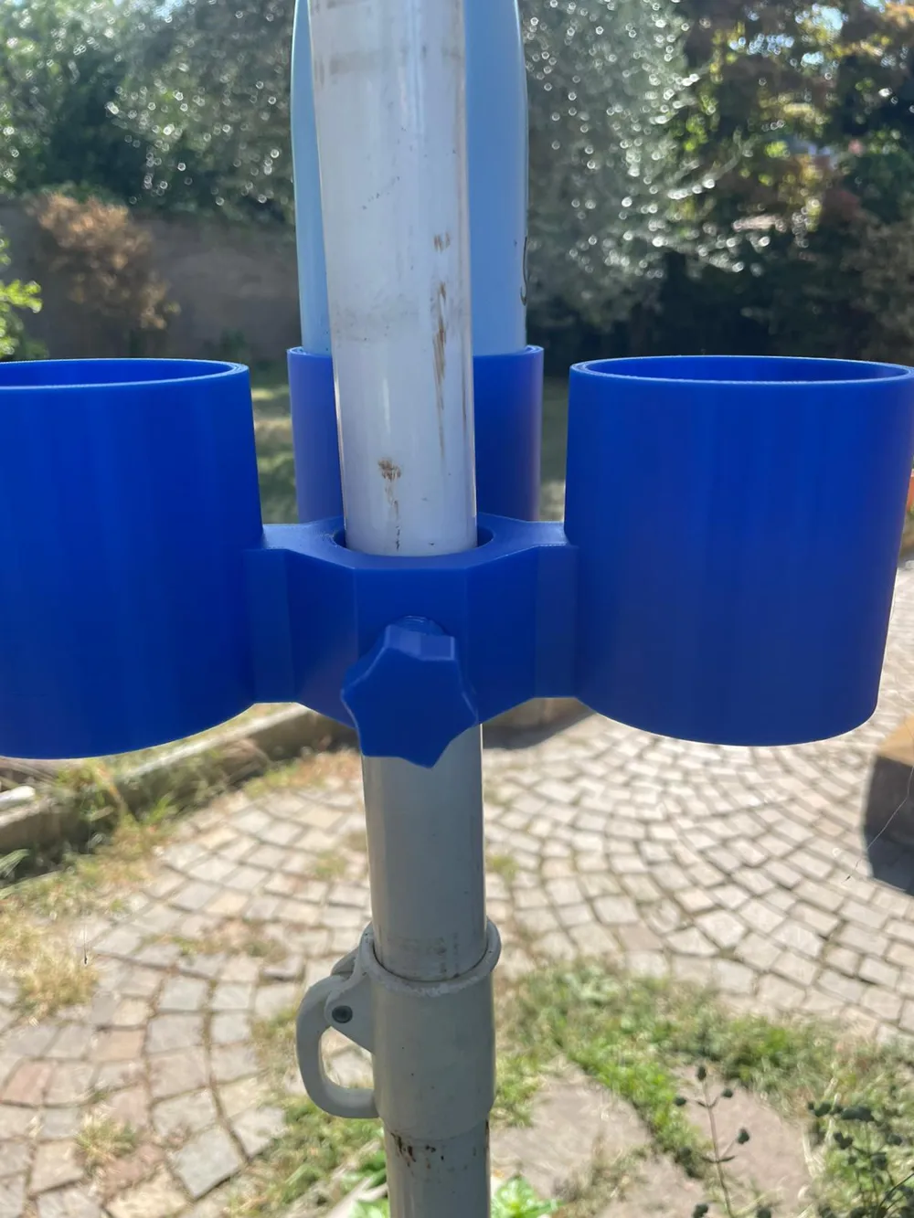 Cup and bottle holder for beach umbrella by 3D_Go MakerWorld: Download ...