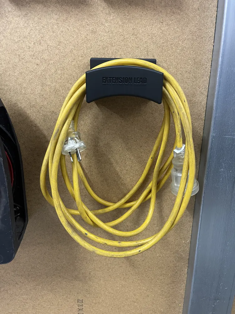 Extension Lead Wall Mount by DarkLink MakerWorld: Download Free 3D Models