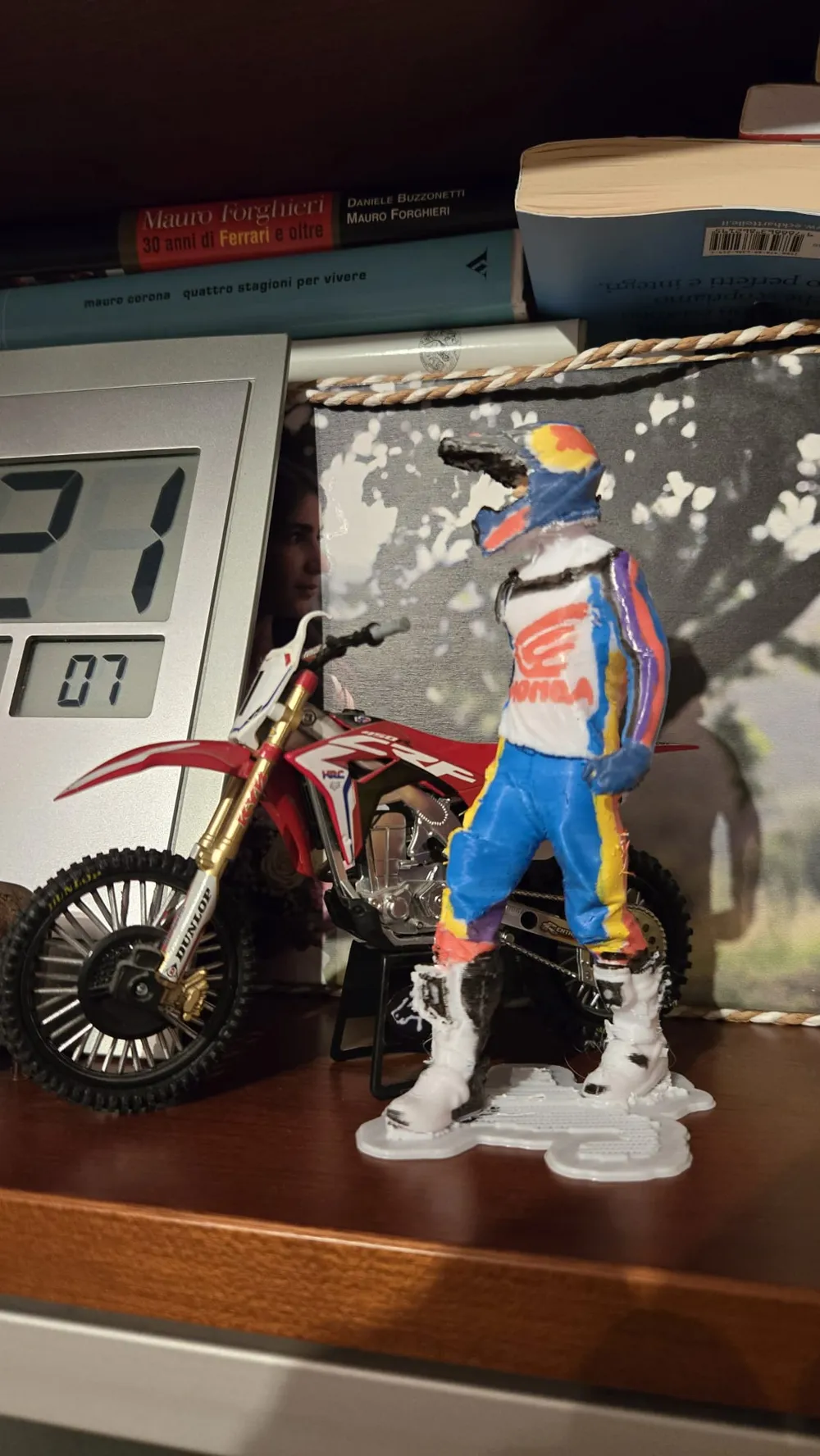 Motocross Rider - Free 3D Print Model - MakerWorld