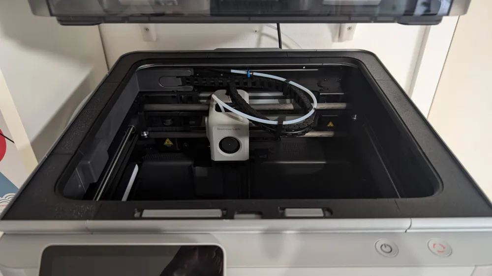 Bambu Lab X1C/P1S LED Light Frame & Glass Riser V1 - Free 3D Print ...