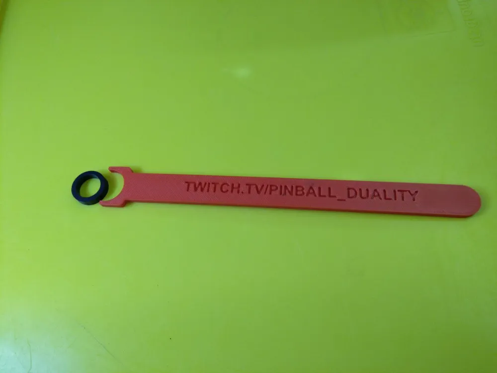 Stern pinball Backbox "fronton" spacer holder key by WomokS_ch - MakerWorld