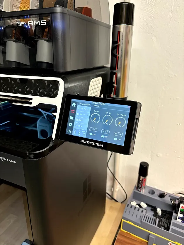 Panda Touch Side Mount for AMS Riser V2 by undi23 MakerWorld: Download ...