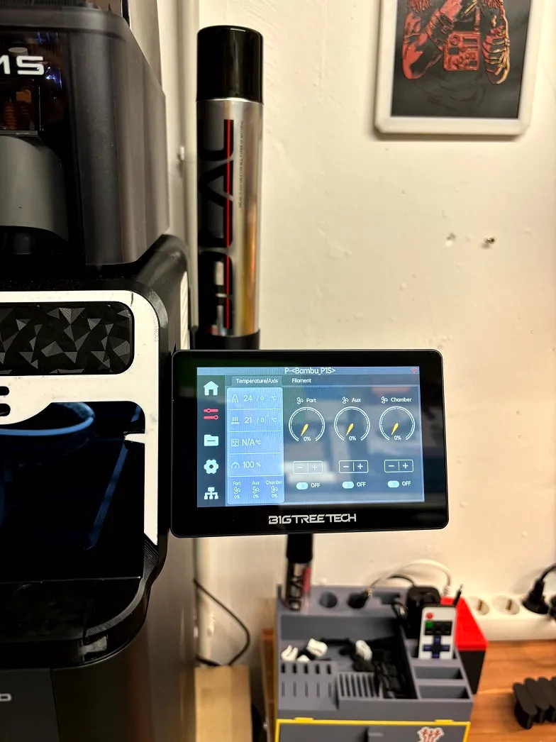 Panda Touch Side Mount for AMS Riser V2 by undi23 - MakerWorld