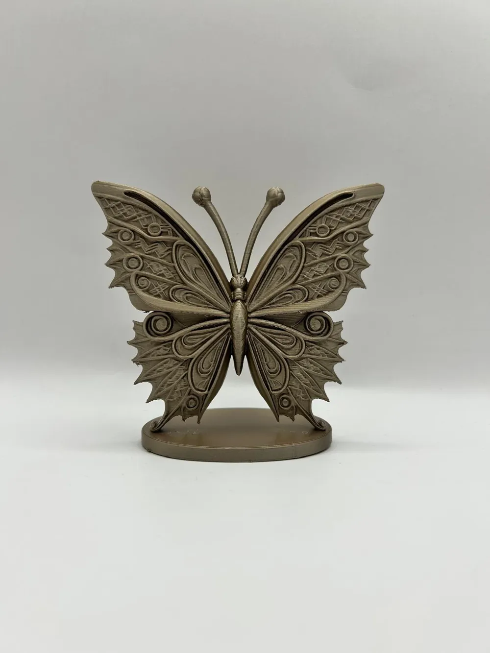 Ornamental Butterfly Stand - Free 3D Print Model - MakerWorld
