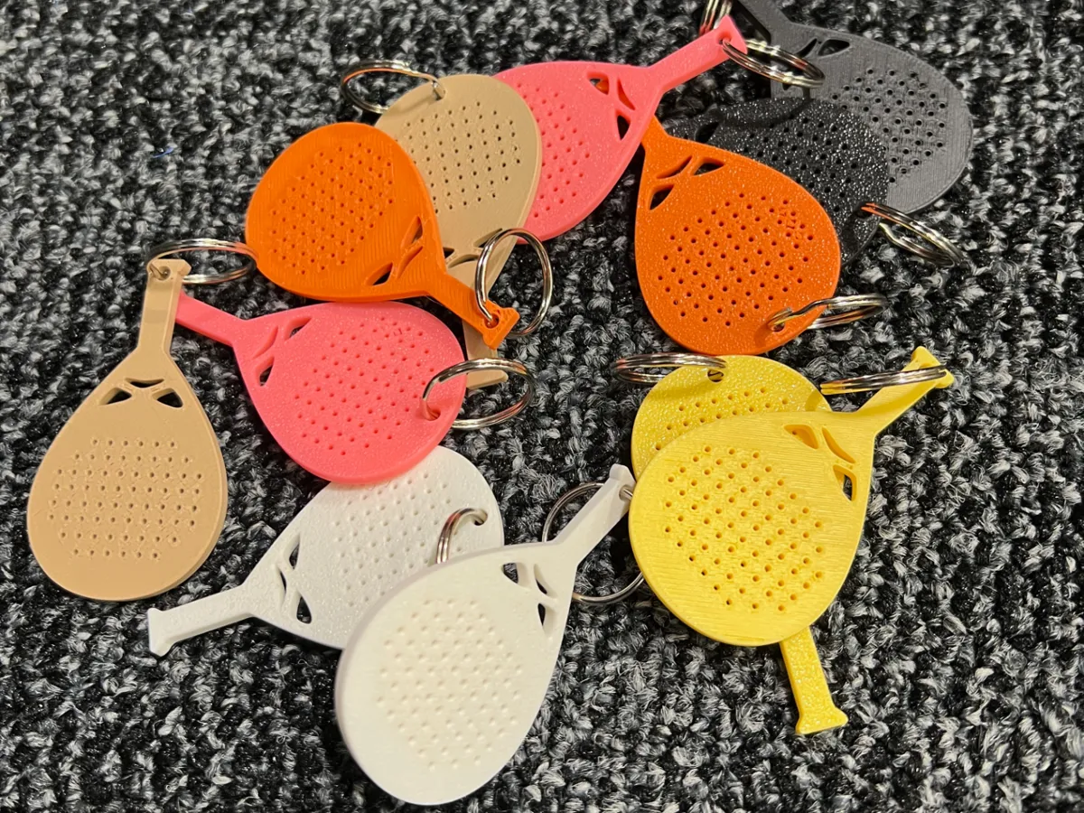 Padel Racket Keychain – Gift for Padel Players by Spiralen Labs ...