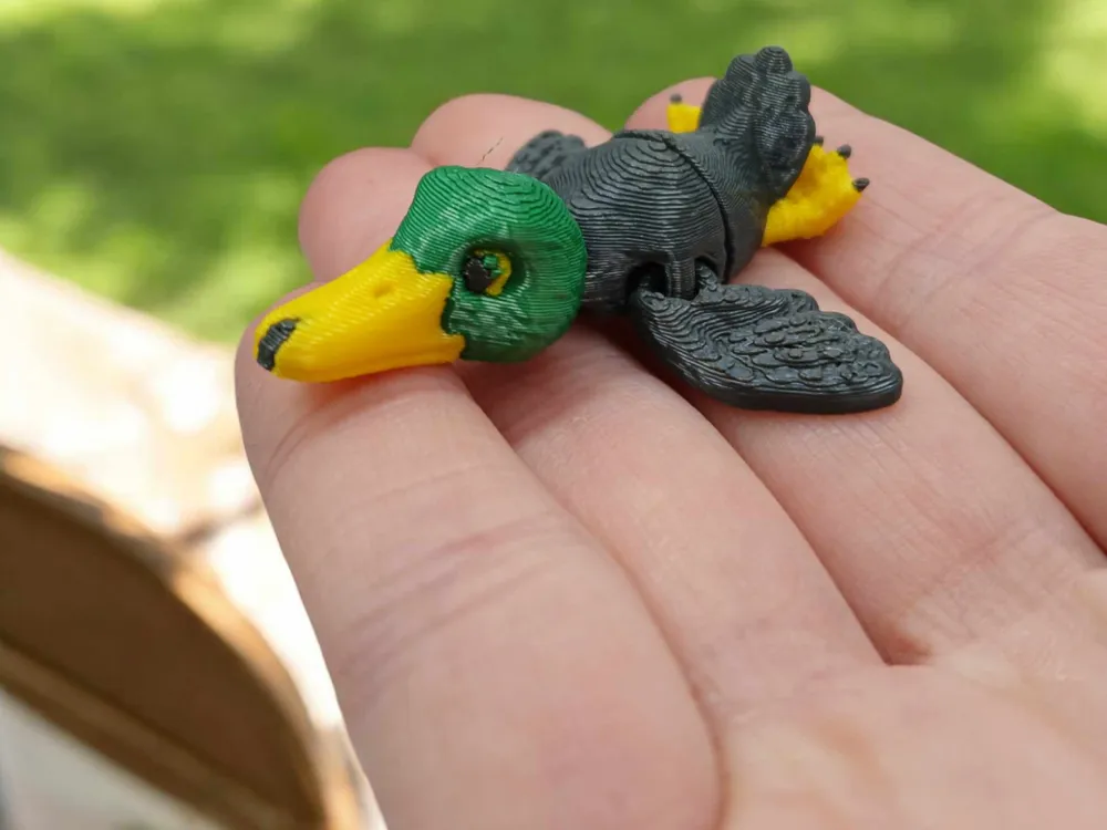 Tiny's Mallard Duck Flexible by 3D Tiny's Prints MakerWorld: Download Free 3D Models