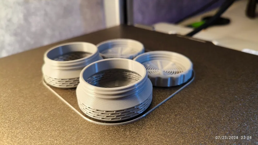 ULTIMATE Spool Desiccant Silica Container 18g PETG Remixed by ...