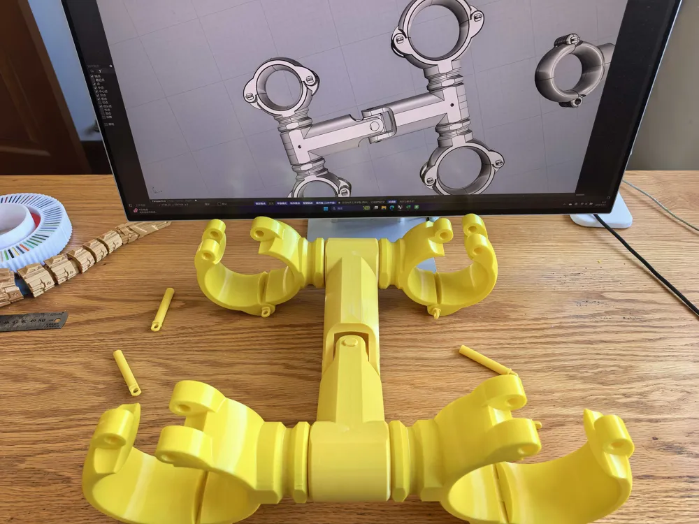 Hand and Foot Cuffs Gimbal Version - Free 3D Print Model - MakerWorld