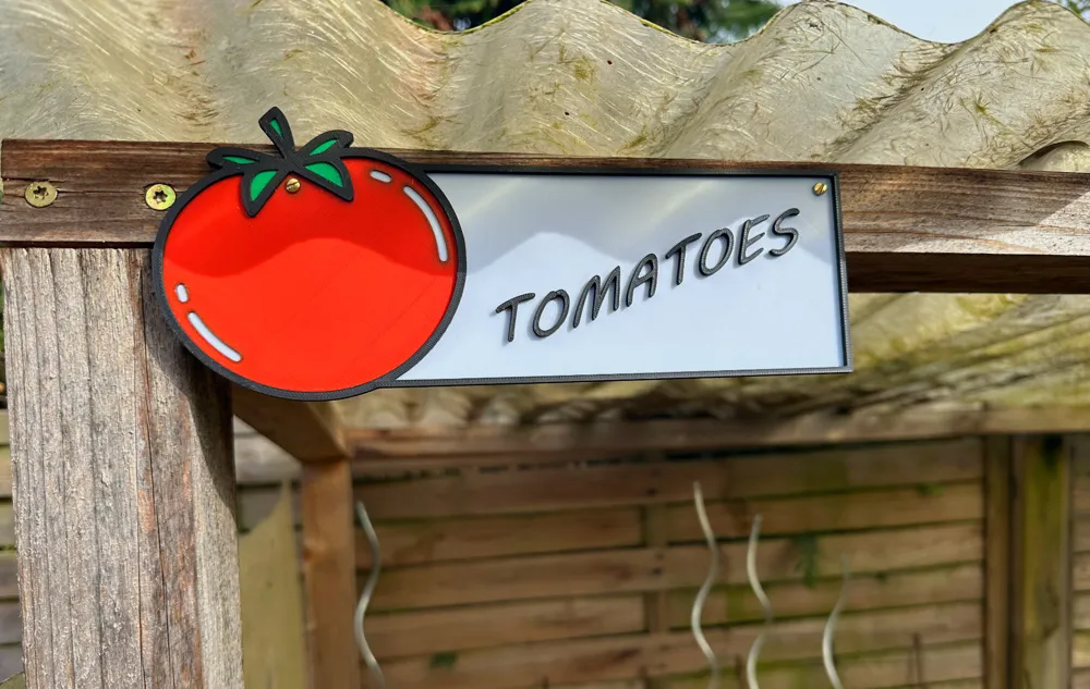 Tomatoes Sign by Samrie030 - MakerWorld