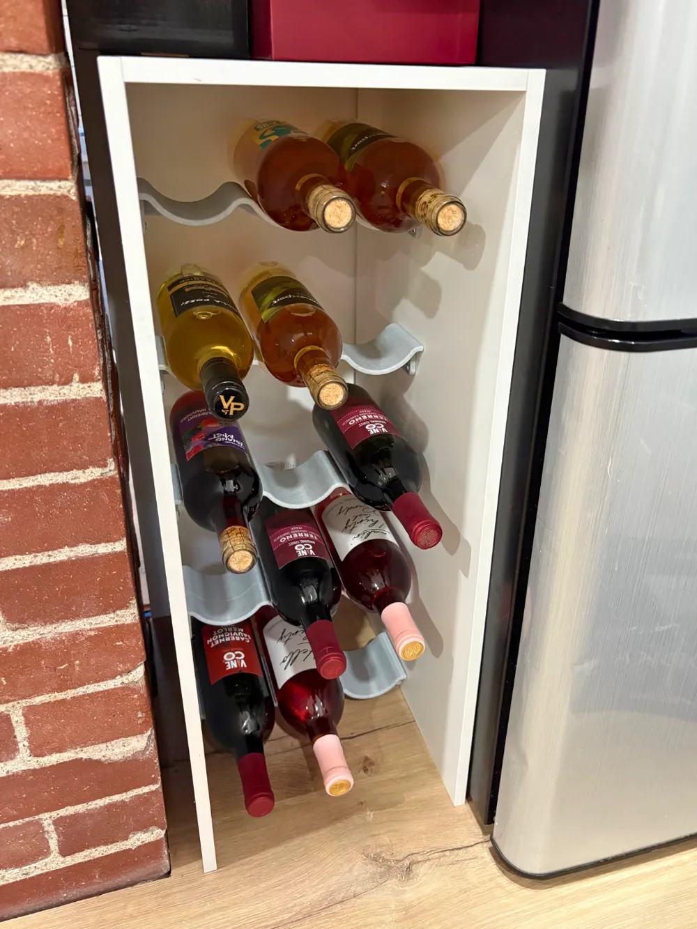 10 Inch Wine Rack by FallDamage - MakerWorld