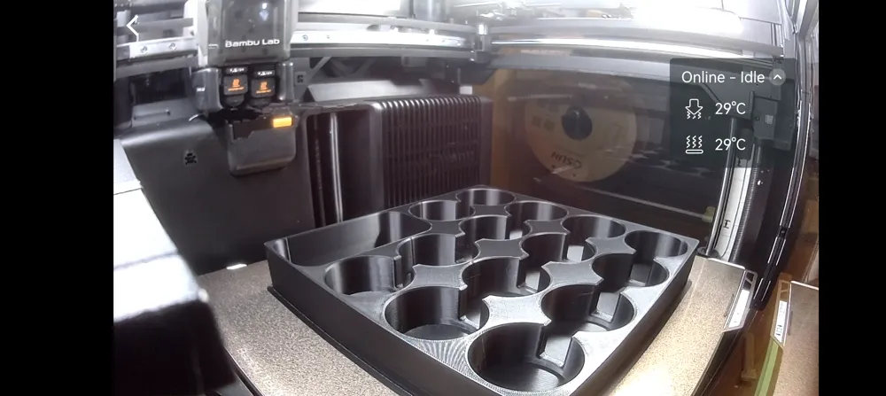 50mm(2-Inch) Sanding Disc Organizer - Free 3D Print Model - MakerWorld