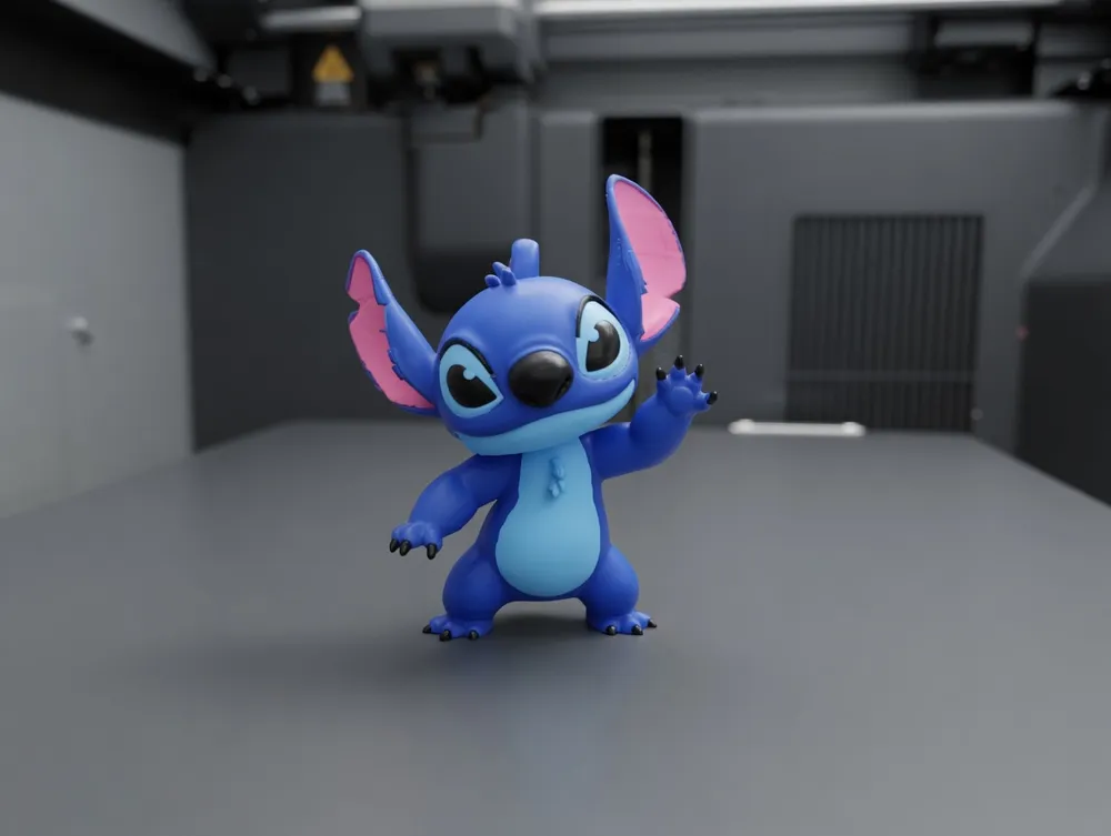Stitch keychain multicolor - Free 3D Print Model - MakerWorld