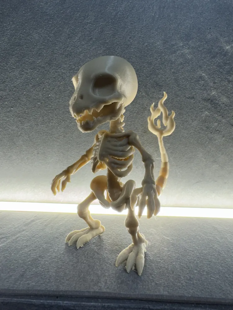 Charmander skeleton - Free 3D Print Model - MakerWorld