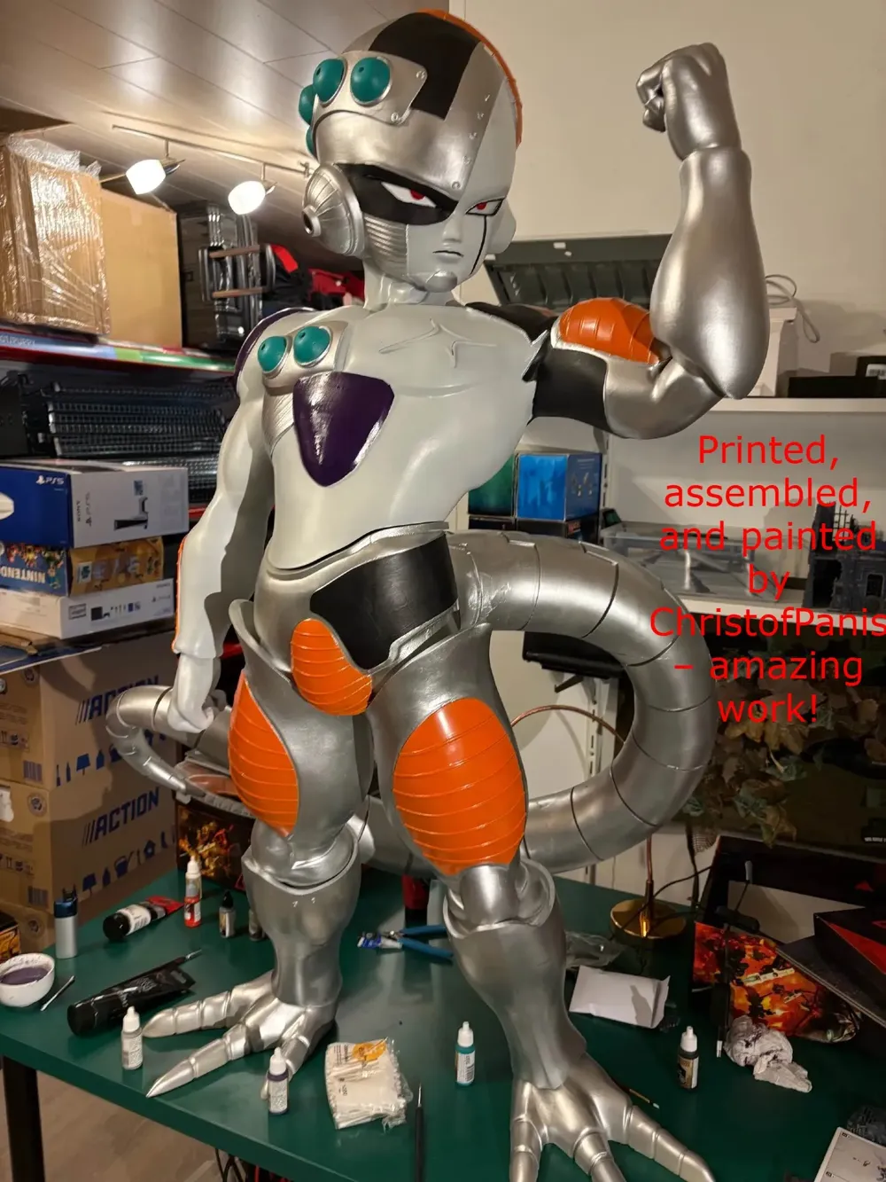 Life-Size Mecha Frieza 3D Model by Ryan MakerWorld: Download Free 3D Models