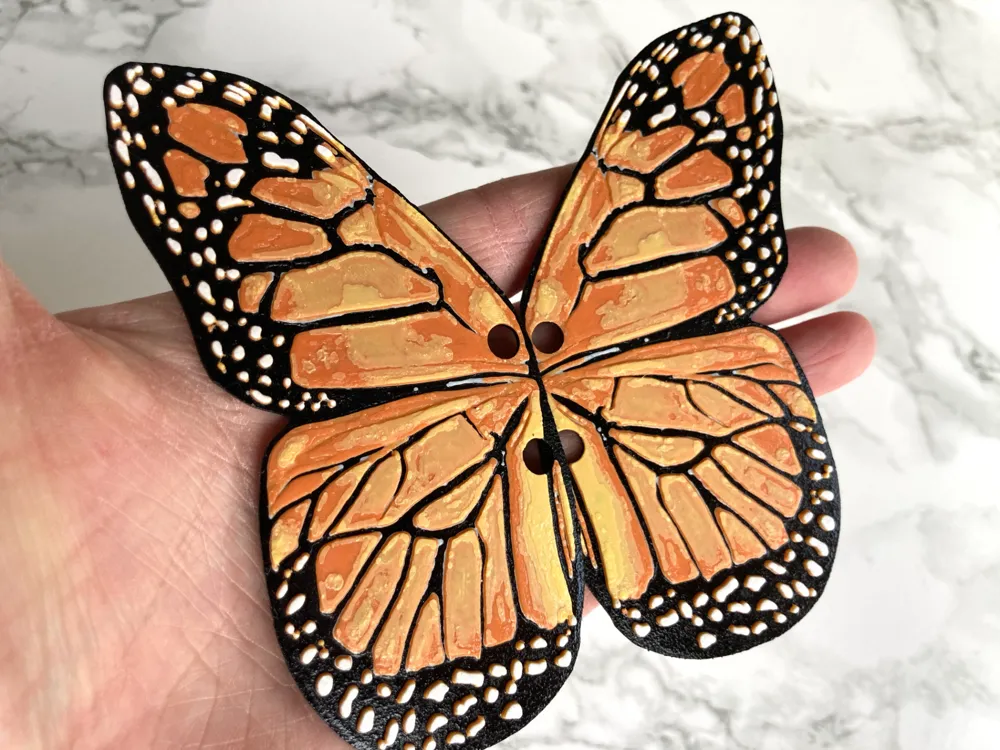 Monarch Butterfly Wing Shoelace Shoe Decoration by PenolopyBulnick ...