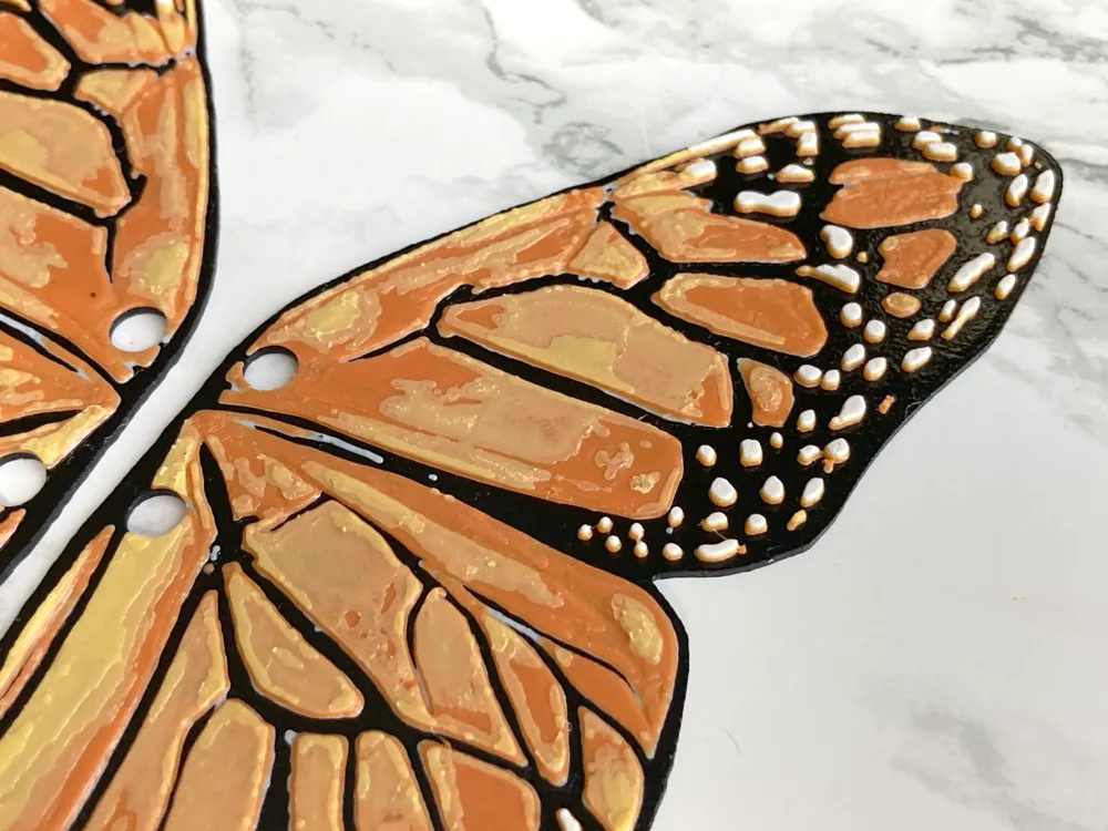 Monarch Butterfly Wing Shoelace Shoe Decoration by PenolopyBulnick ...