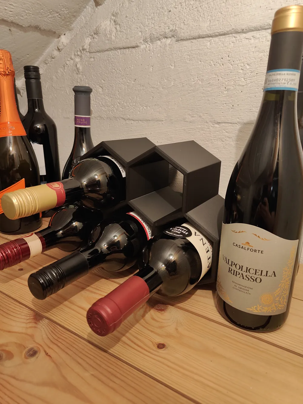 Wine Rack - Free 3D Print Model - MakerWorld