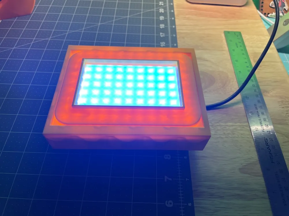 Lithophane LED panel Light Box by HighLatitude64.84 - MakerWorld