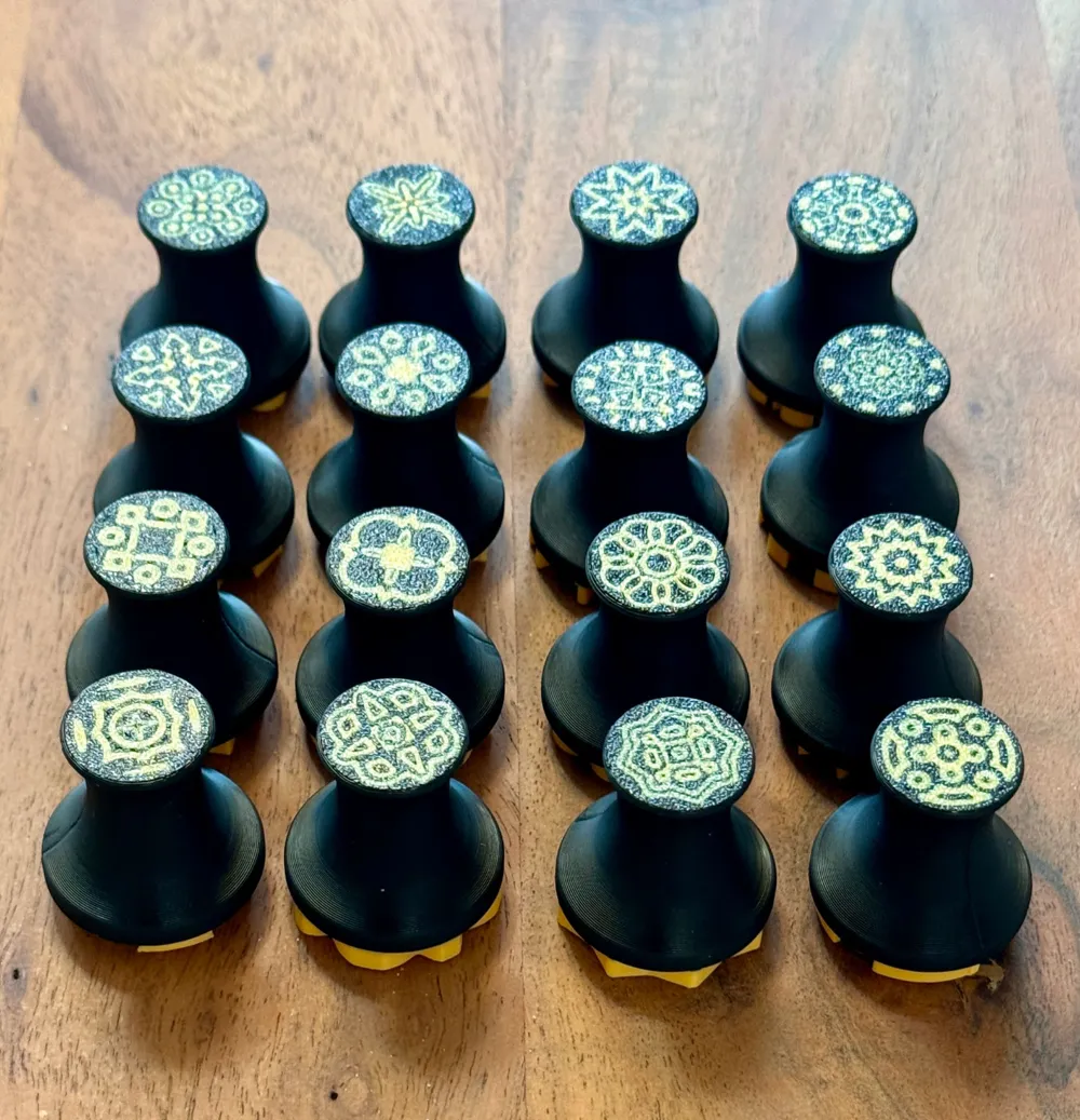 Clay Stamps Geometric by alvitdk MakerWorld: Download Free 3D Models