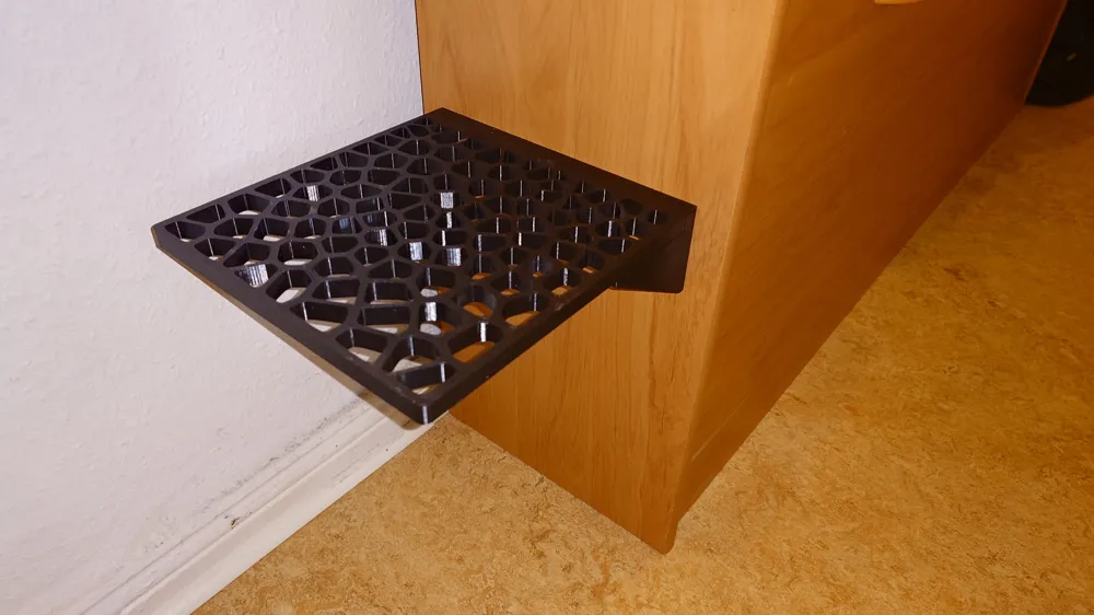 Shoe Shelf – Robot Vacuum Friendly (Hidden Screws) - Free 3D Print ...