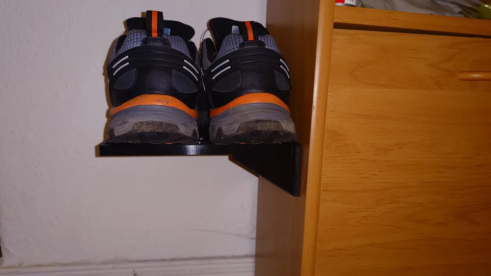Shoe Shelf – Robot Vacuum Friendly (Hidden Screws) - Free 3D Print ...
