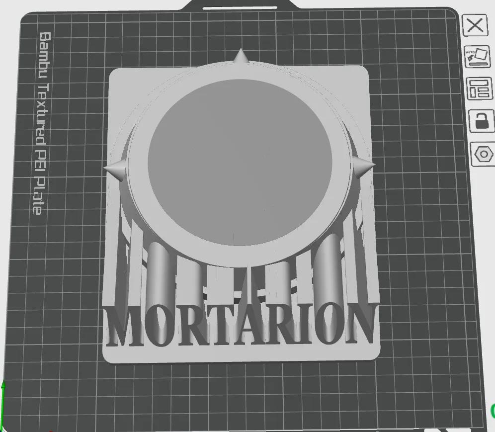 Display stand for Mortarion by ISM Designs Amsterdam MakerWorld ...