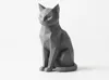 Low Poly Katze – Kostenloses 3D-Druckmodell – MakerWorld