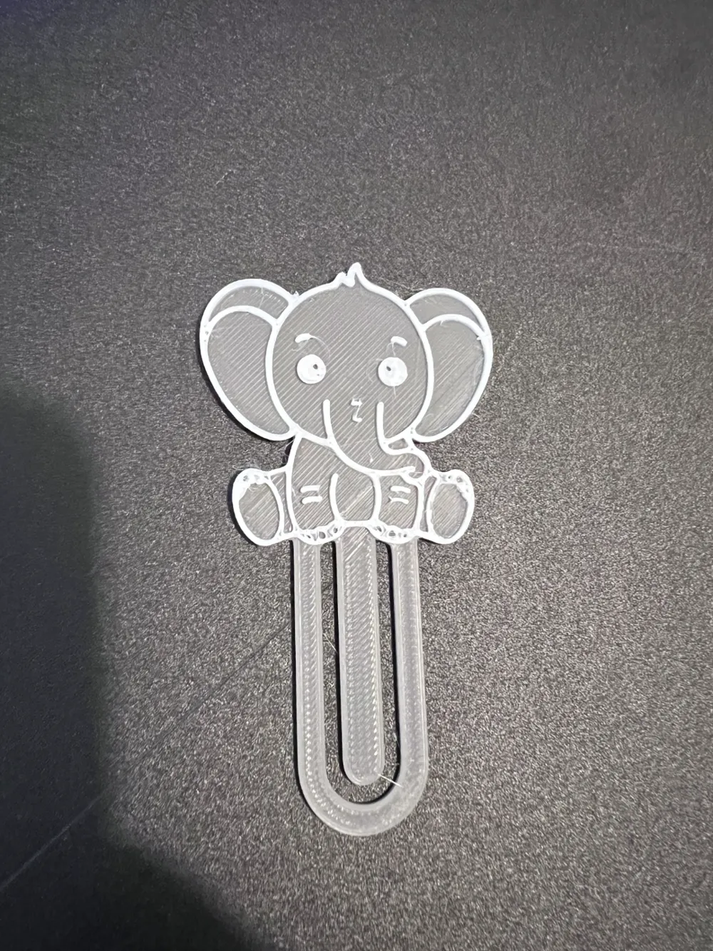 Cute Elephant Bookmark by PIXELIT3D - MakerWorld