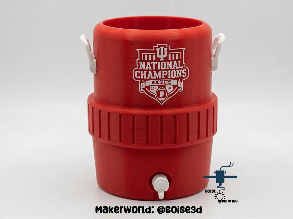 Campeonato Nacional de Indiana – Koozie Térmico Igloo - Modelo gratuito ...