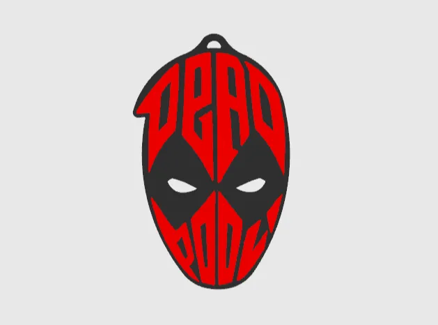 Deadpool Keychain by Keel - MakerWorld