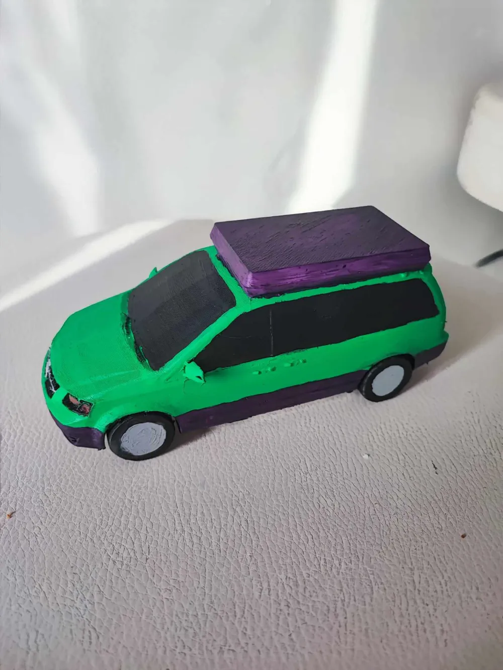 Dodge grand caravan with roof tent by Scinor - MakerWorld