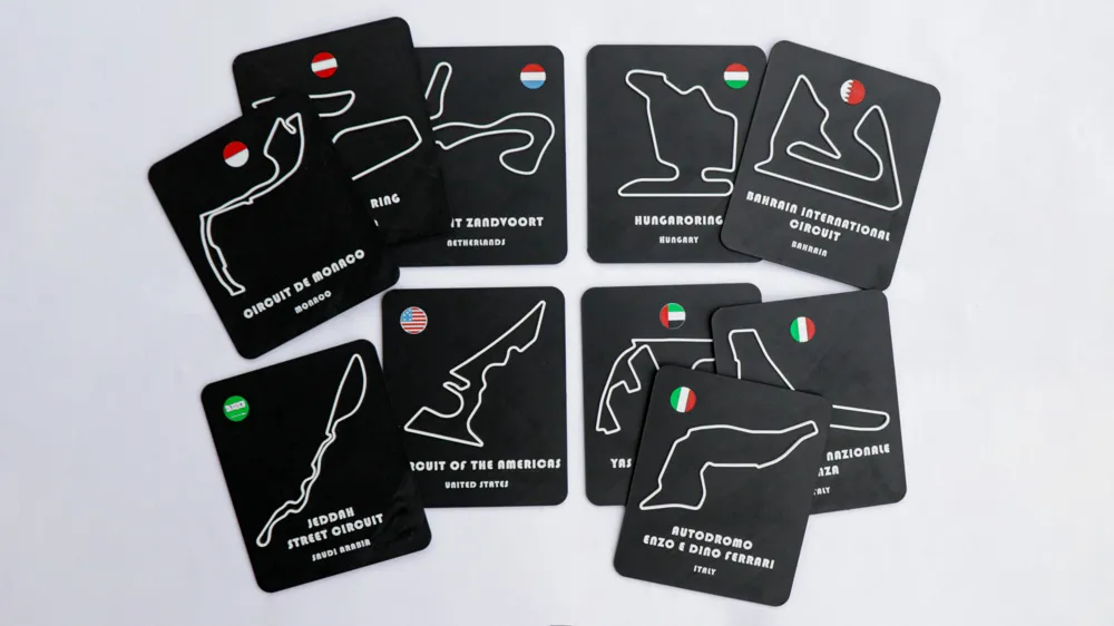 Formula 1 Circuits | 3D Printable Display Models - Free 3D Print Model ...