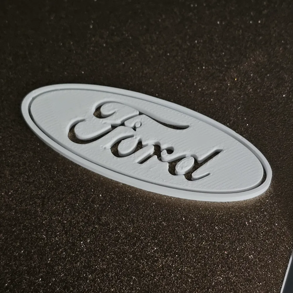 Custom 3D Printed Ford Oval Emblem Logo by Solewave MakerWorld ...