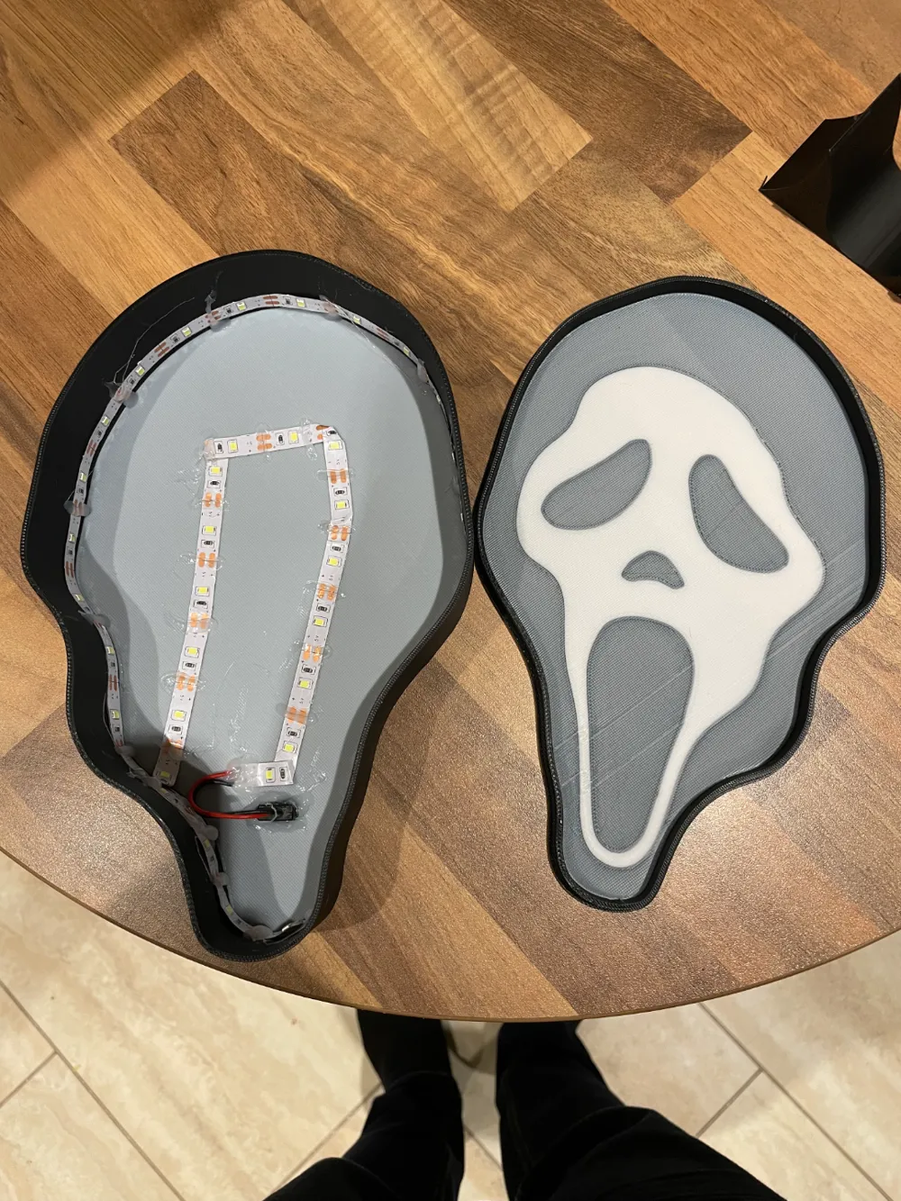 Scream - Ghostface LED Lamp / Light / Horror by AKiwi92 - MakerWorld