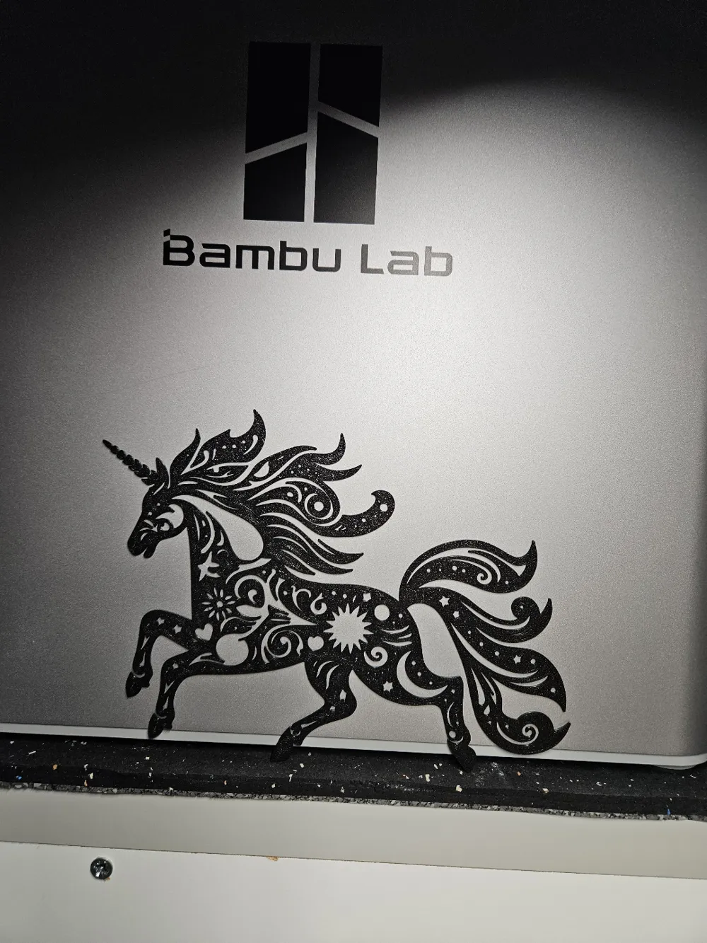 Unicorn - 2d silhouette - AI Generated by JF-699MakerWorld: Download ...