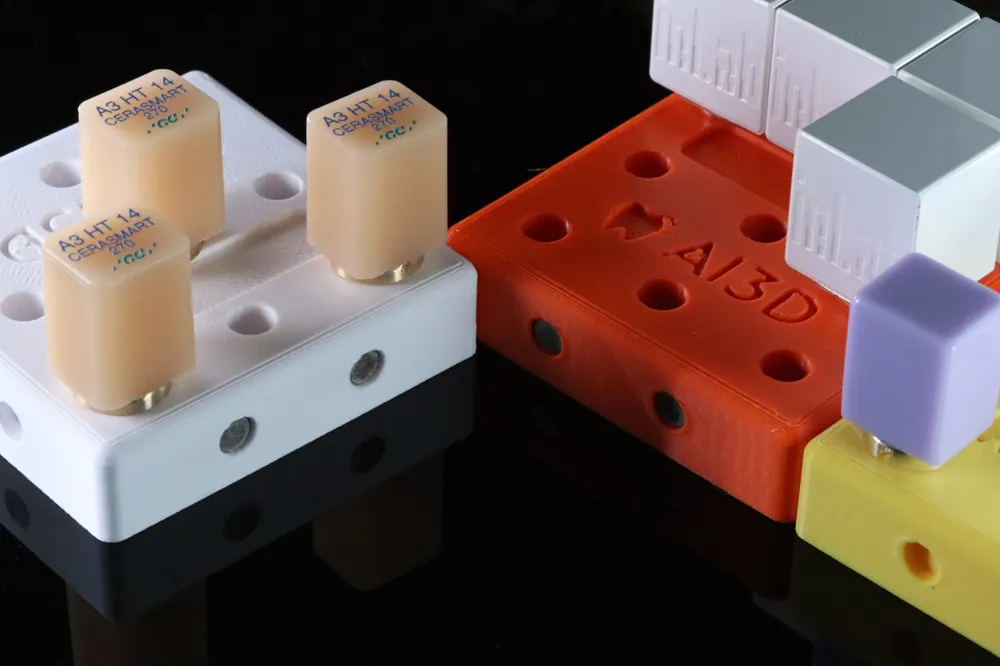 (Definitely not a) CEREC block holder by ai3dorthoimplant - MakerWorld