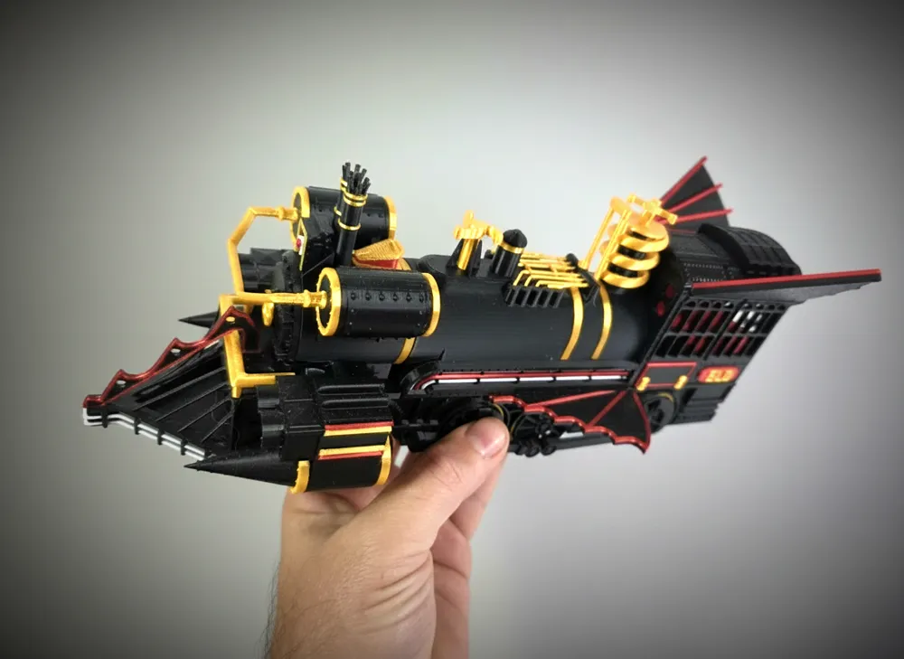 TIME TRAIN - BACK TO THE FUTURE by Savy_Maker MakerWorld: Download Free ...