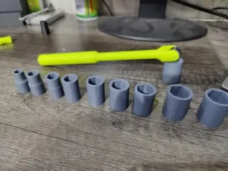 KIDS SOCKET SET by bnlschickMakerWorld: Download Free 3D Models