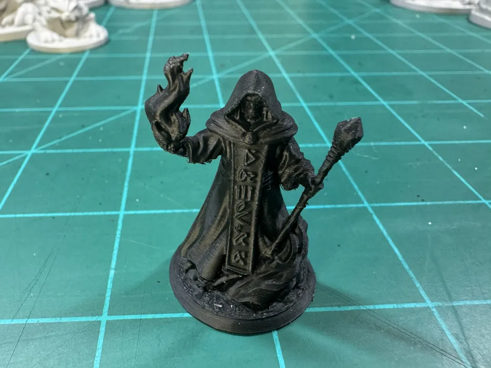 Summoner (Elementalist) & Elementals (3D Tokens) - Free 3D Print Model ...