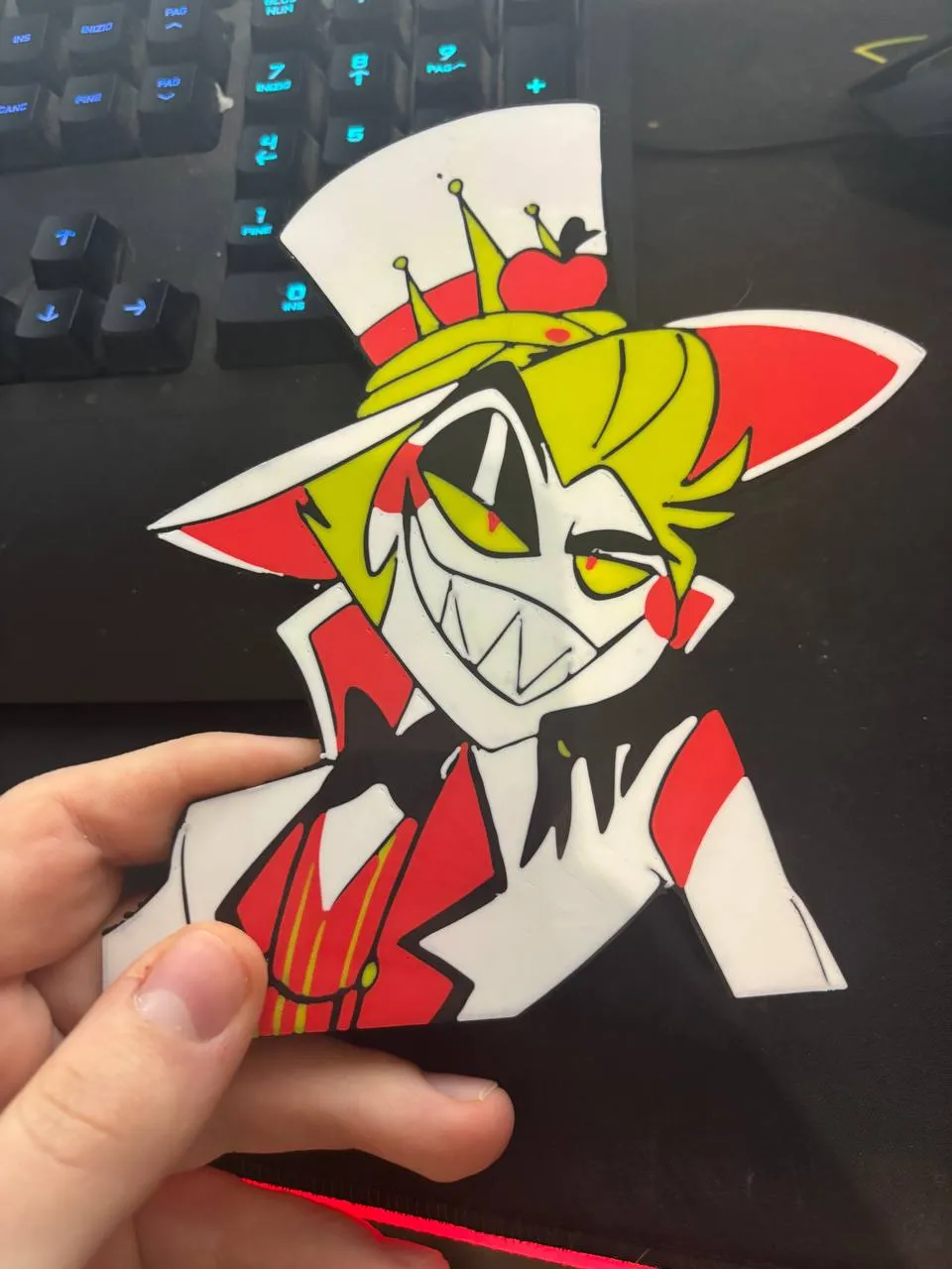 Lucifer Hazbin hotel by Crow0197 MakerWorld: Download Free 3D Models