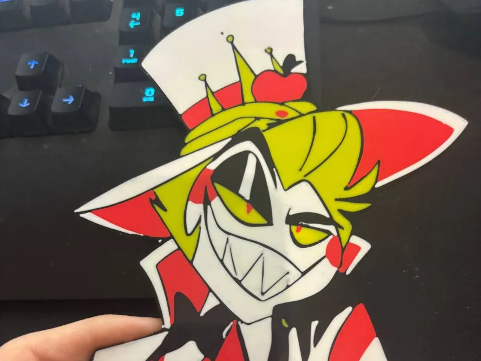 Lucifer Hazbin hotel by Crow0197 MakerWorld: Download Free 3D Models