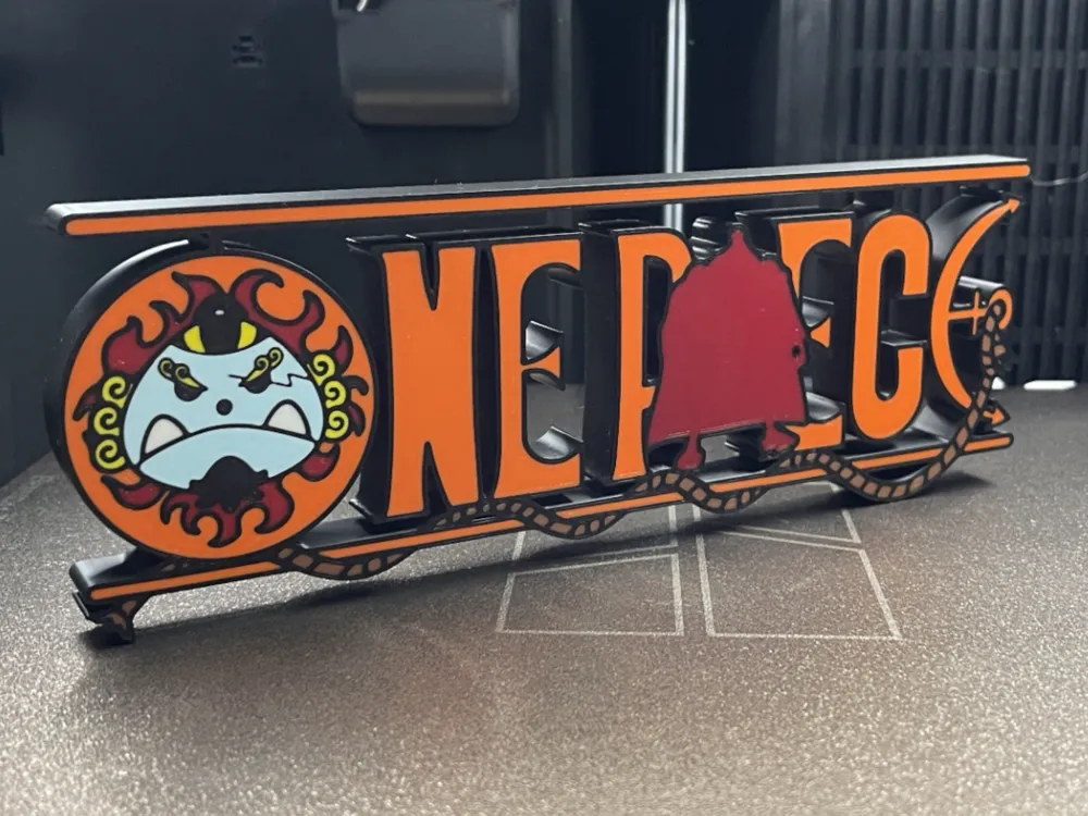 One Piece Logo Jinbe - Free 3D Print Model - MakerWorld