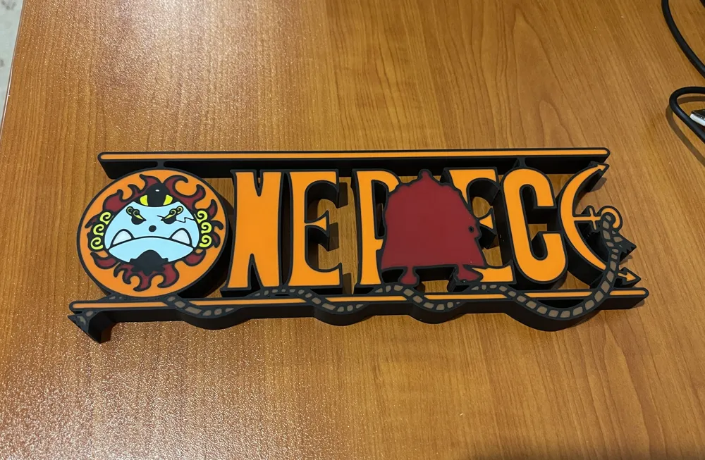 One Piece Logo Jinbe – Kostenloses 3D-Druckmodell – MakerWorld