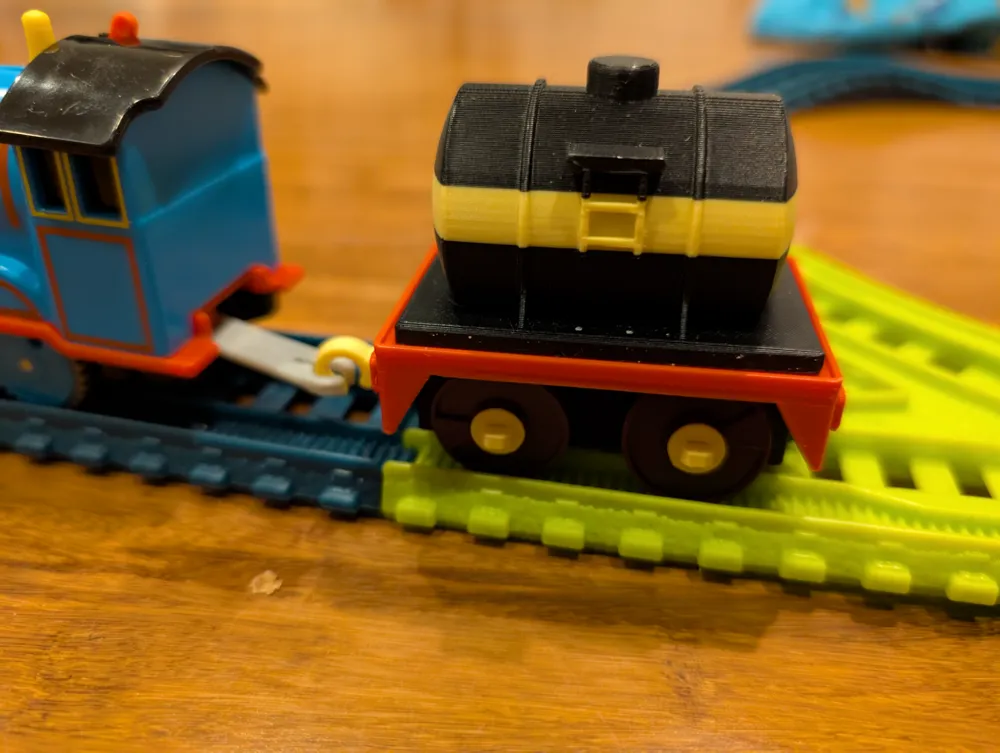Flatbed Car with Toppers, Thomas & Friends by will_wow - MakerWorld