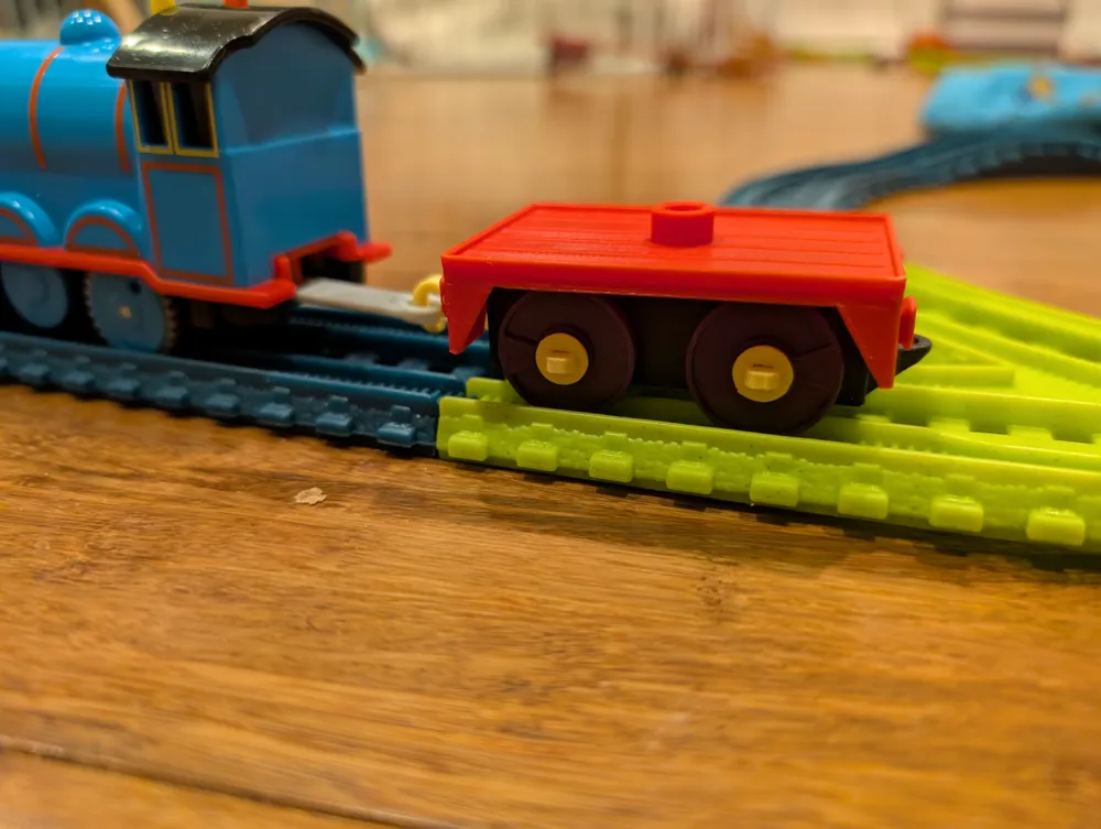 Flatbed Car with Toppers, Thomas & Friends by will_wow - MakerWorld